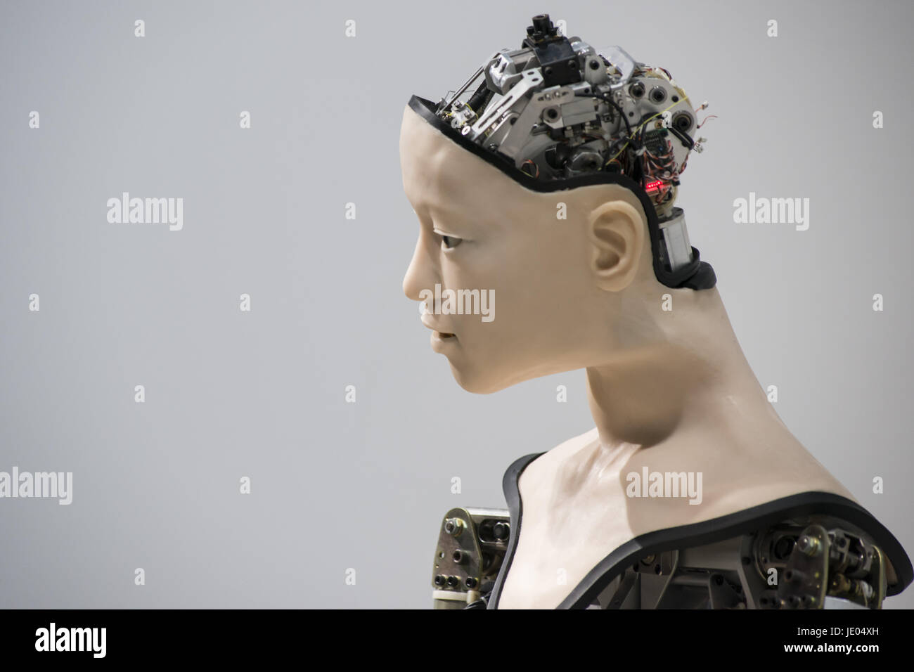 Tokyo, Tokyo, Japan. 22nd June, 2017. A humanoid robot called Alter ...