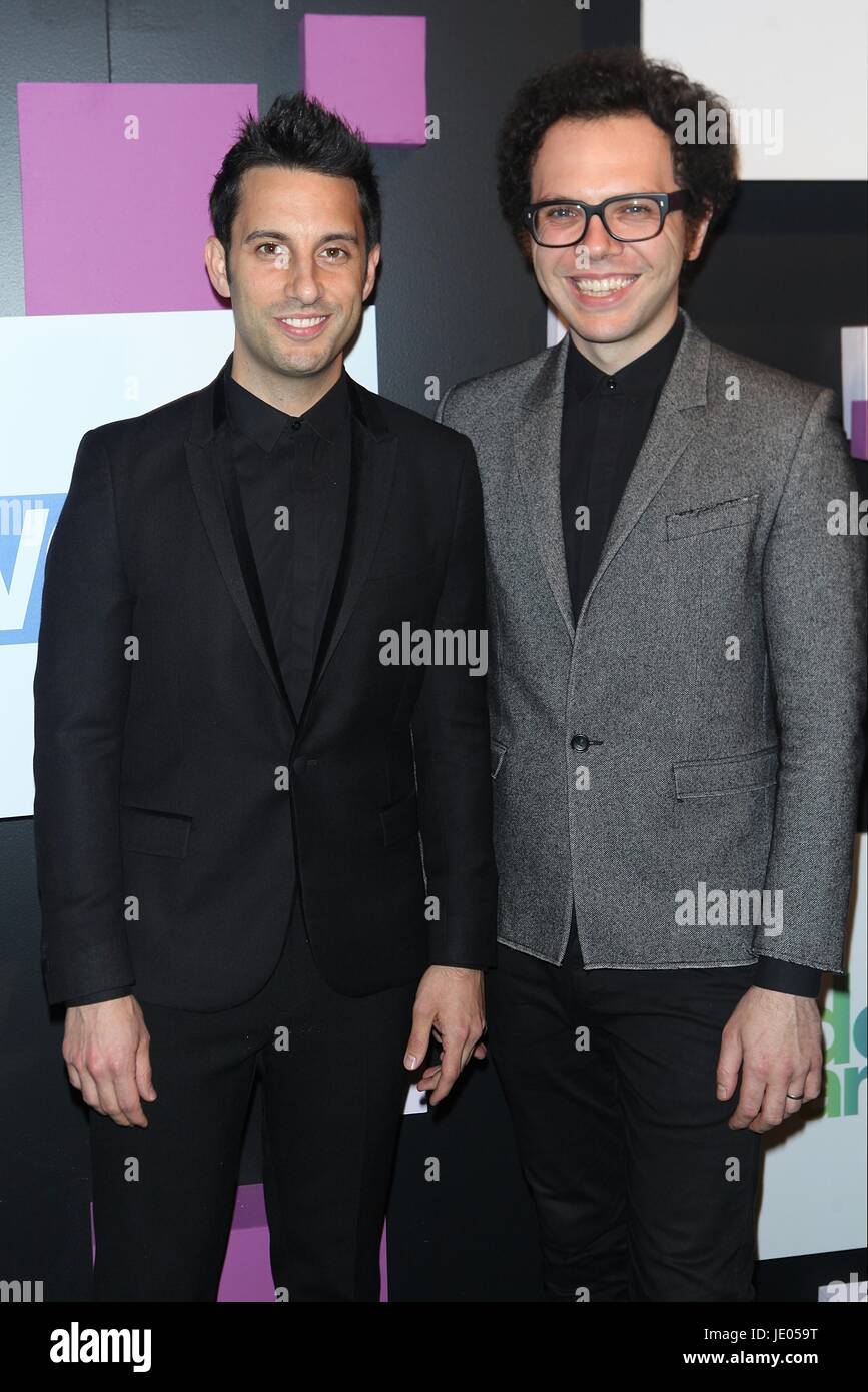 New York, NY, USA. 21st June, 2017. Chad King and Ian Axel at 2017 ...