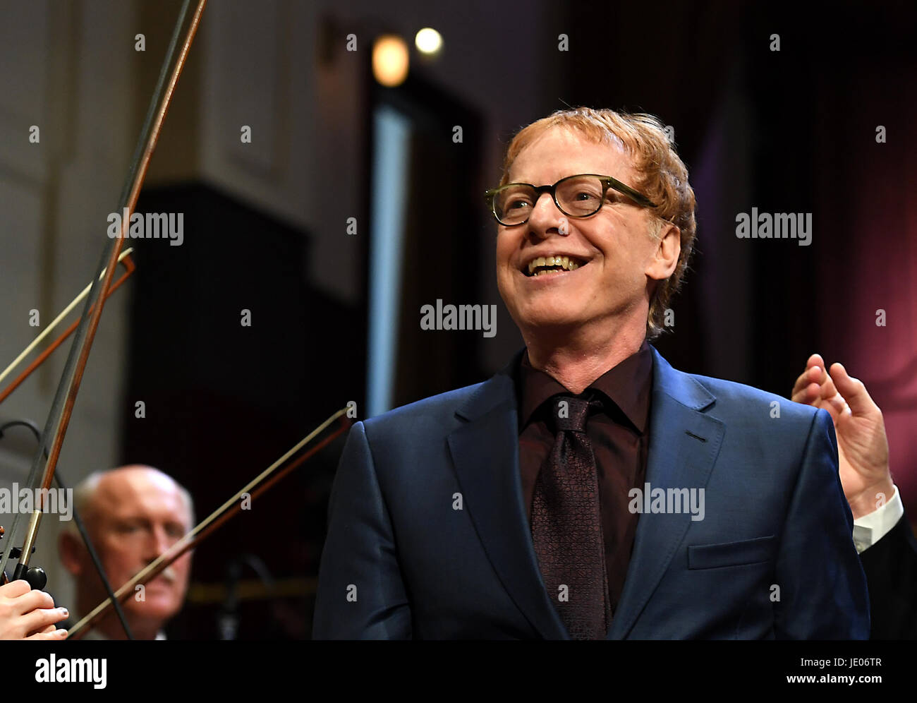 Hollywood composer Danny Elfman smiles during the first day of the ...