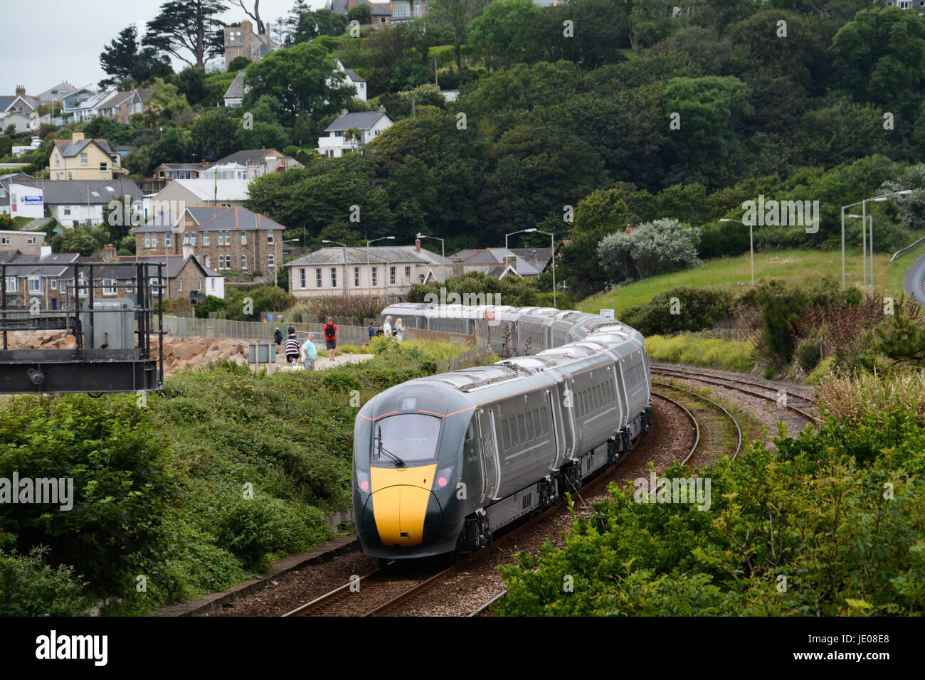 Penzance, Cornwall, UK. 22nd June 2017. GWR's new Hitachi Intercity ...