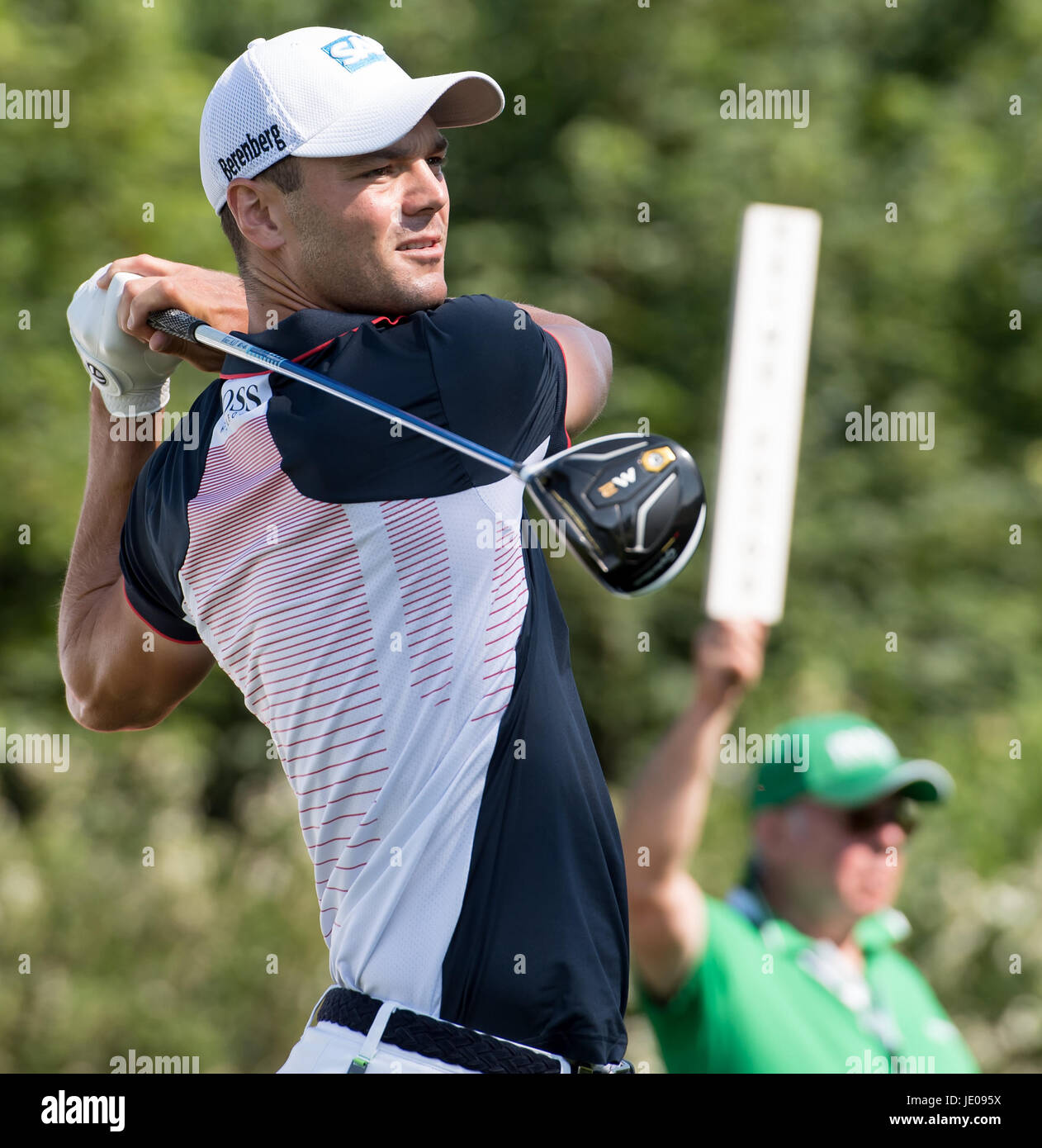 Moosinning, Germany. 22nd June, 2017. The German golfer Martin Kaymer ...