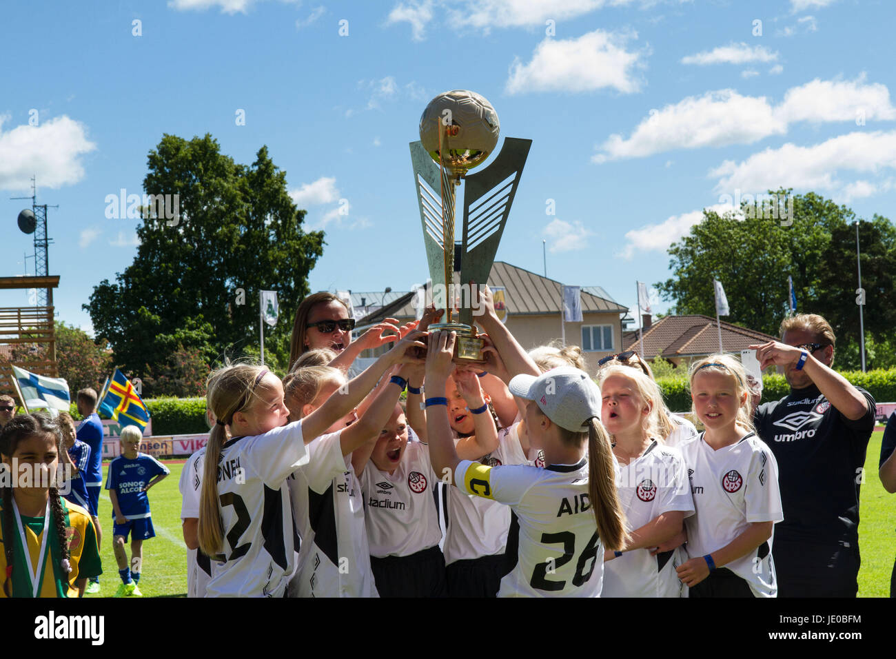 Final girls football hi-res stock photography and images - Alamy