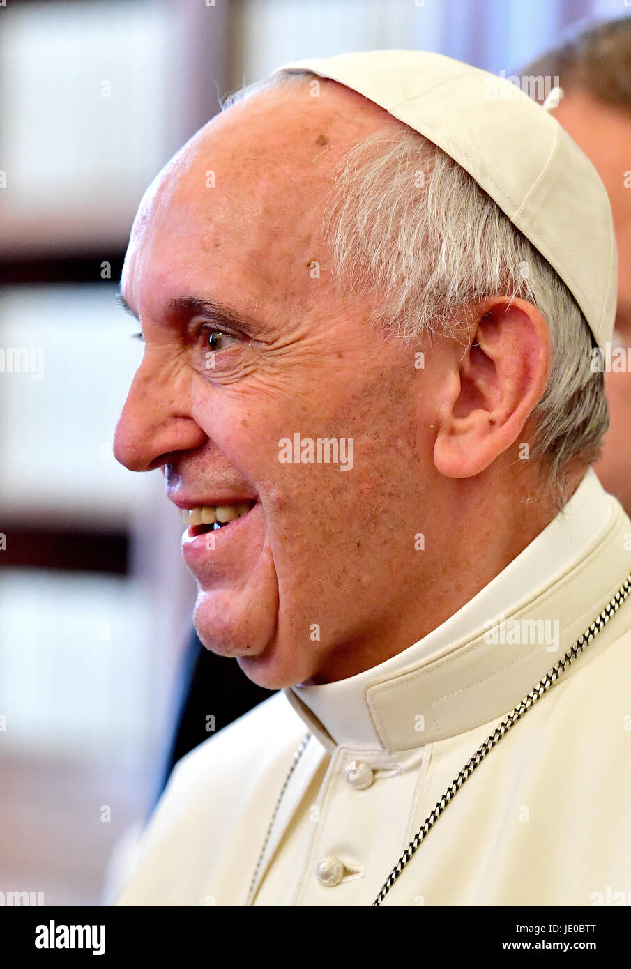 Vatican City, Vatican. 22nd June, 2017. His Holiness Pope Franciscus ...