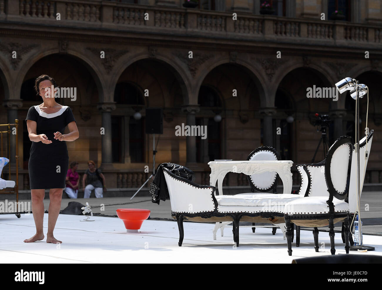 Prague, Czech Republic. 22nd June, 2017. Momentum Thirty-hour dance ...