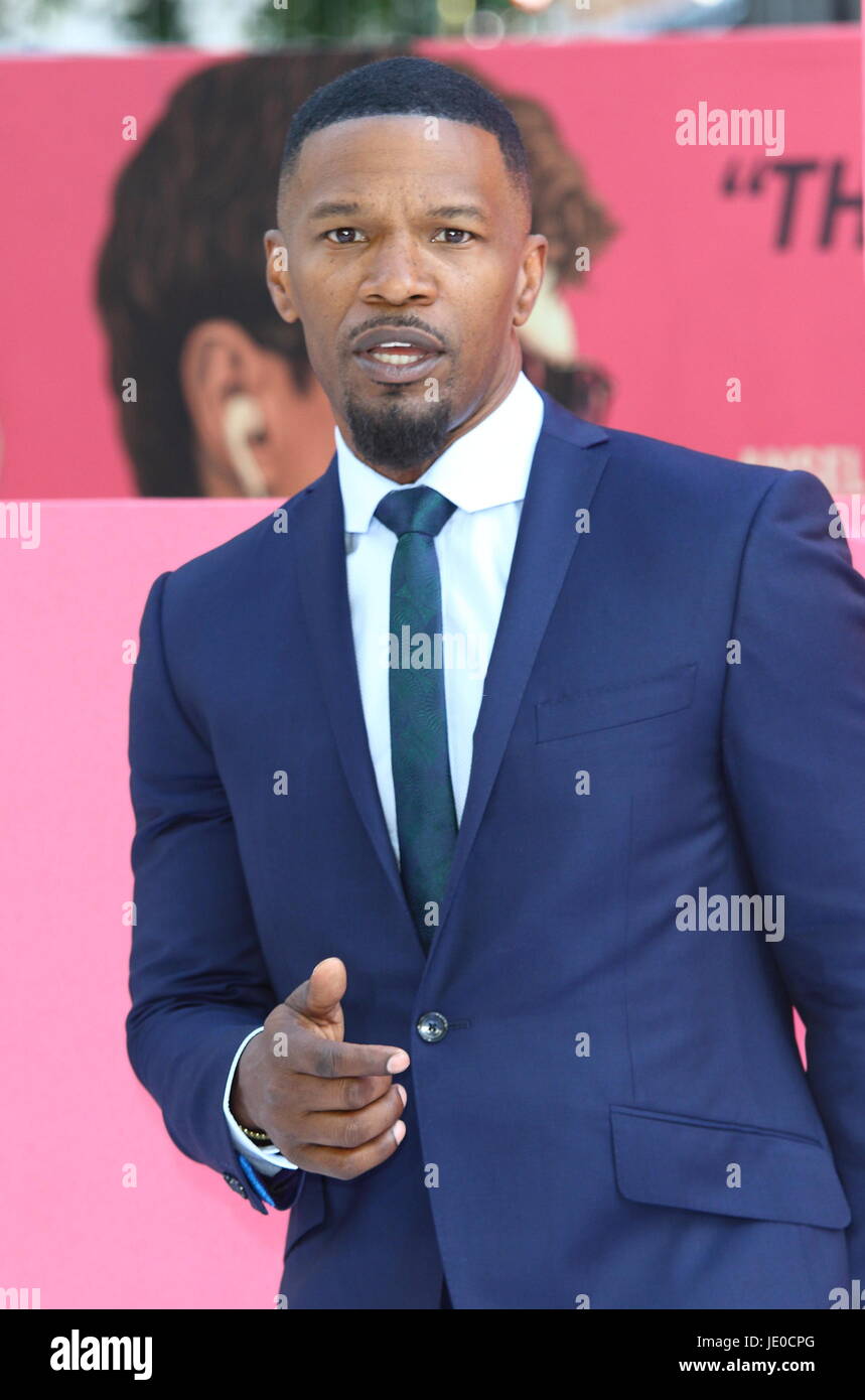 London, UK. 21st Jun, 2017. Jamie Foxx at the Baby Driver European ...