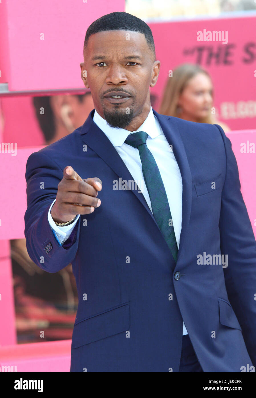 London, UK. 21st Jun, 2017. Jamie Foxx at the Baby Driver European ...