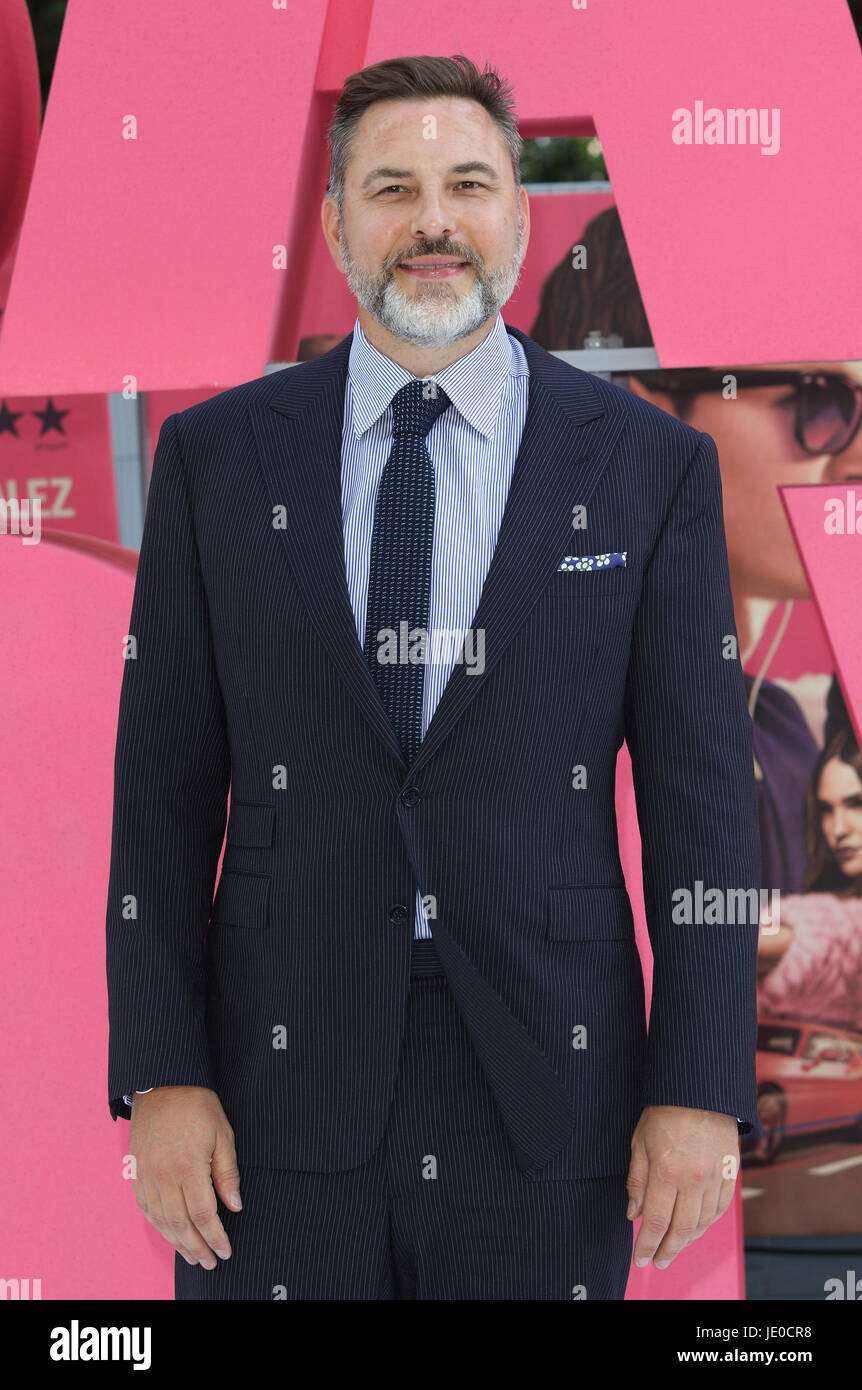 London, UK. 21st Jun, 2017. David Walliams at the Baby Driver European ...