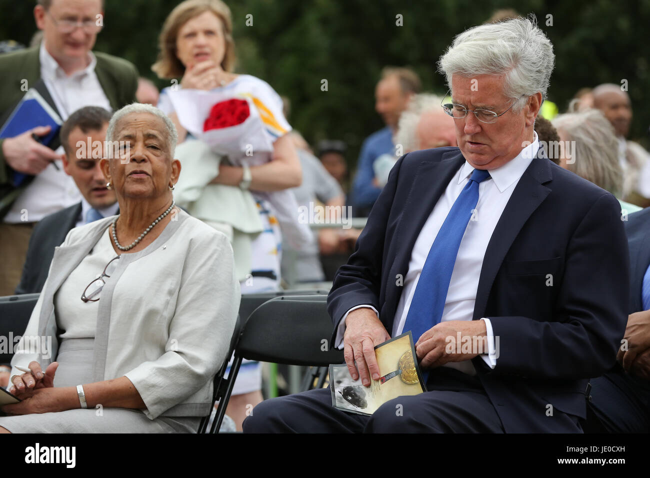 London, UK. 22nd Jun, 2017. Secretary of State for Defence Sir Michael ...