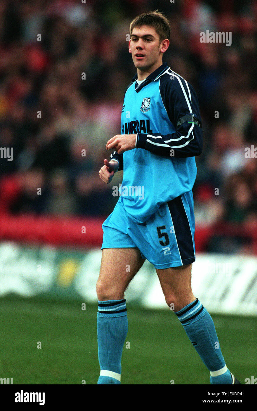 DAVE CHALLINOR TRANMERE ROVERS FC 05 February 2000 Stock Photo - Alamy