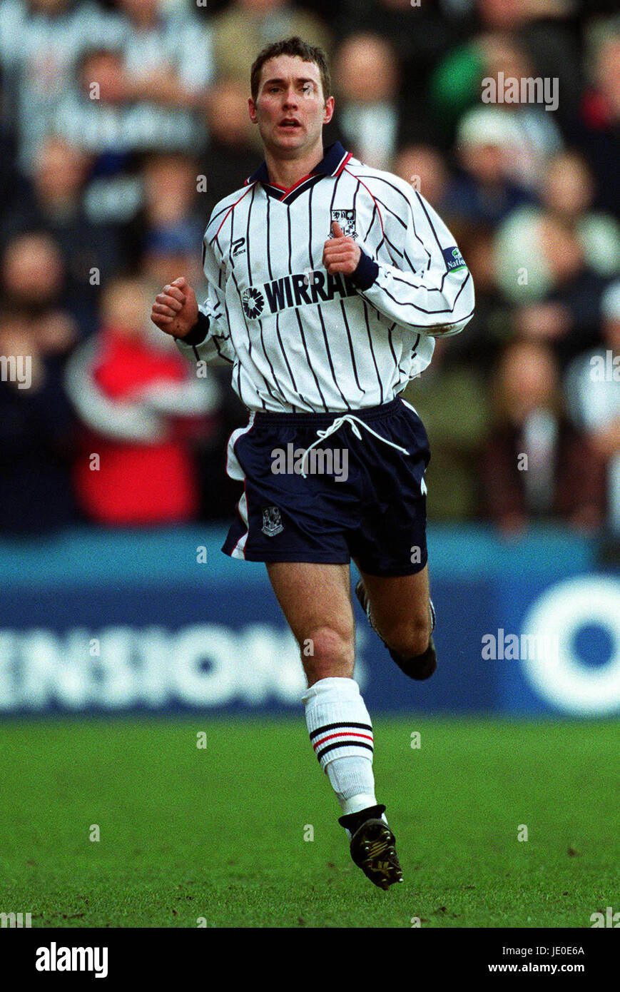 SCOTT TAYLOR TRANMERE ROVERS FC 19 February 2000 Stock Photo - Alamy