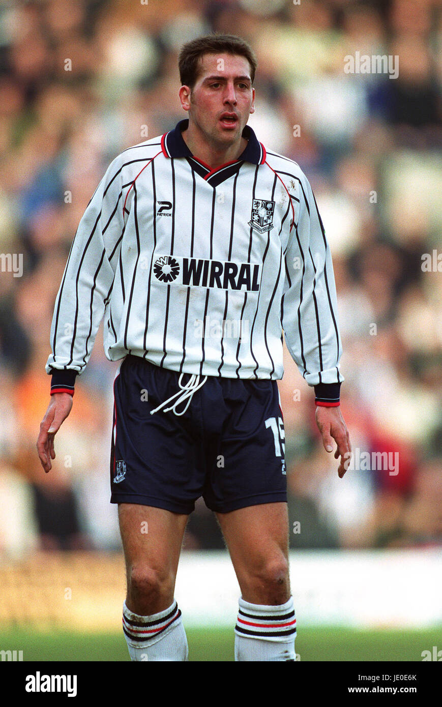 GARY JONES . TRANMERE ROVERS FC 19 February 2000 Stock Photo - Alamy
