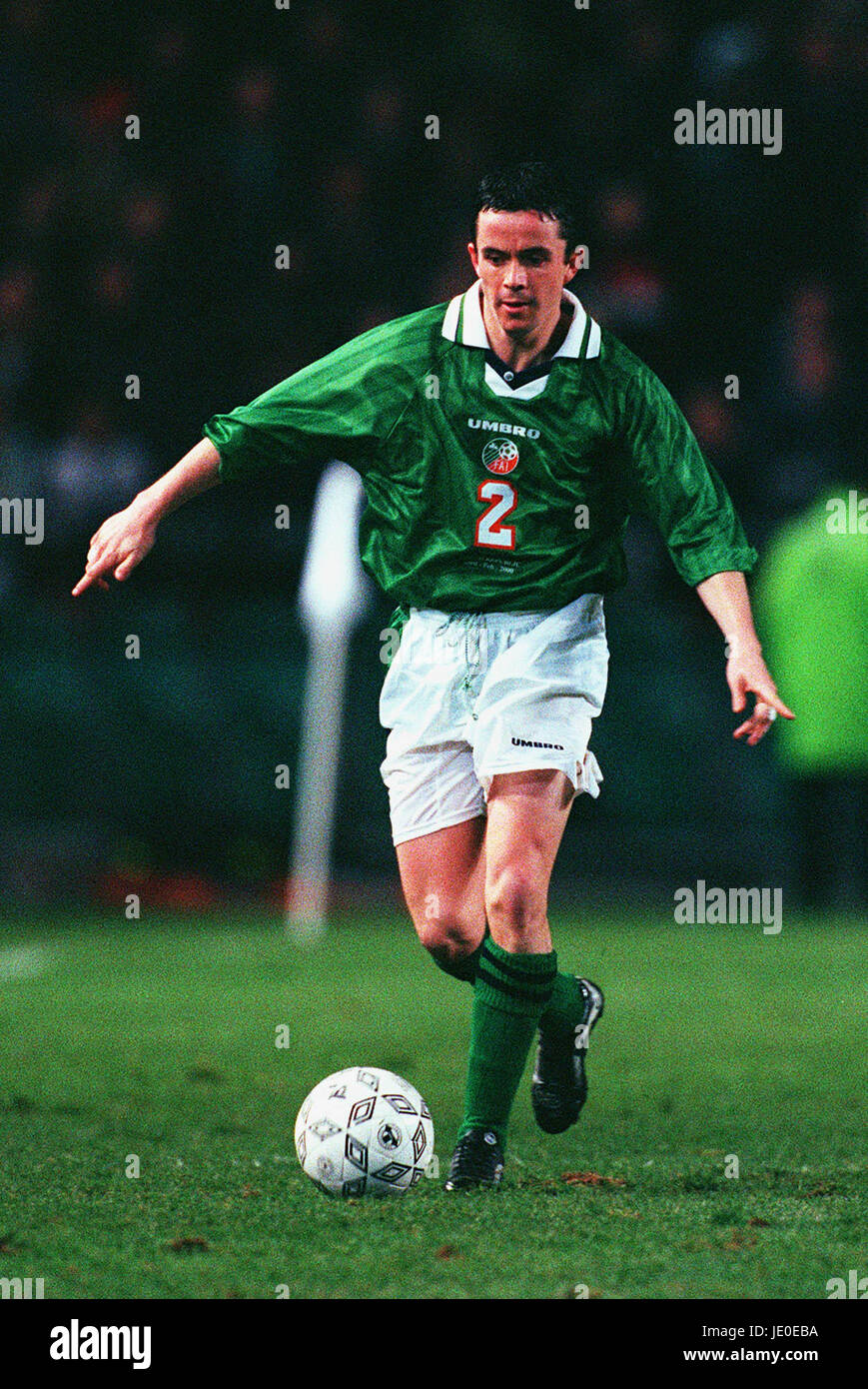 GARY KELLY EIRE & LEEDS UNITED FC 23 February 2000 Stock Photo - Alamy
