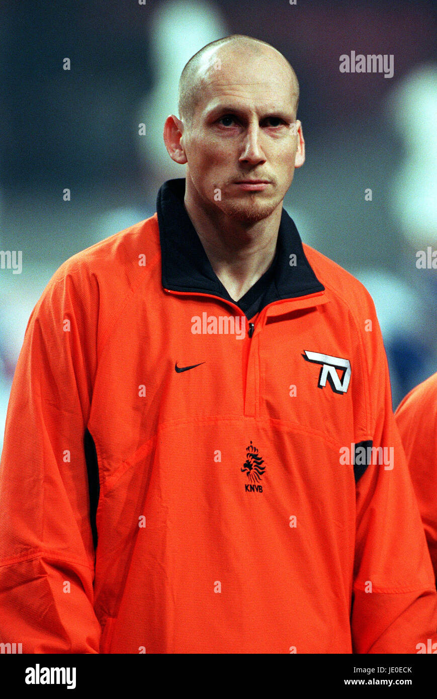JAAP STAM HOLLAND & MANCHESTER UNITED FC 23 February 2000 Stock Photo ...