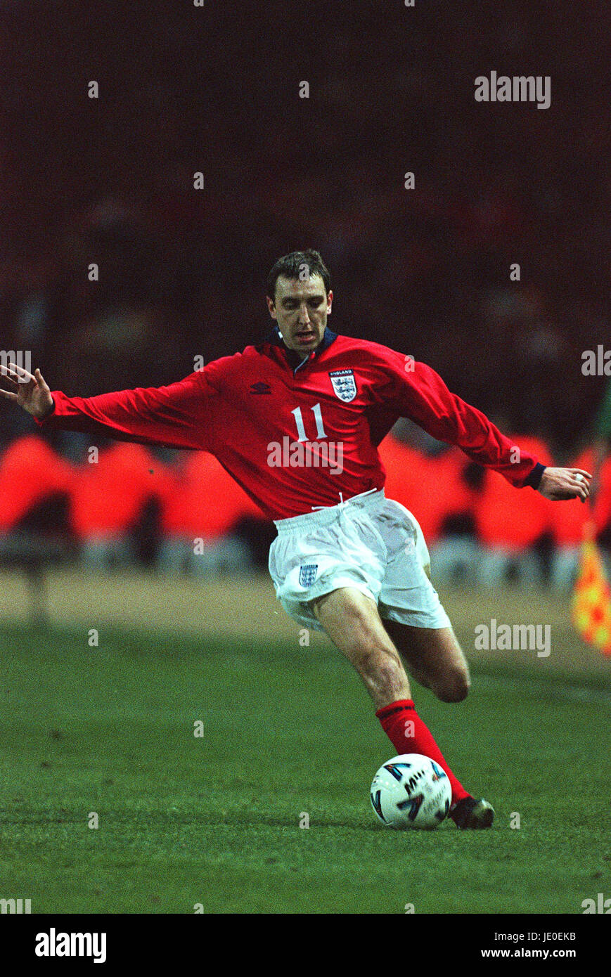 JASON WILCOX ENGLAND & LEEDS UNITED FC 23 February 2000 Stock Photo - Alamy