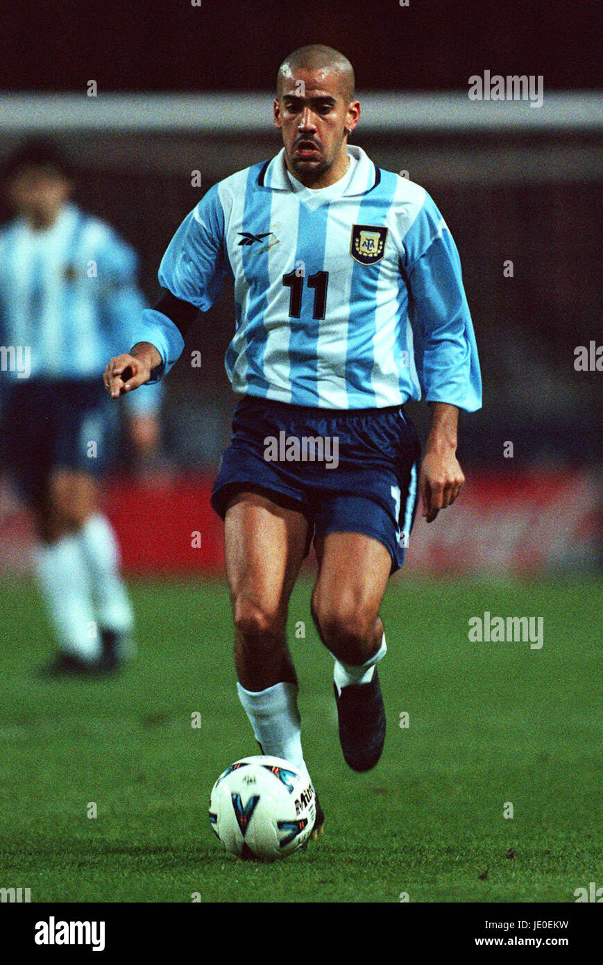 JUAN VERON ARGENTINA & LAZIO 23 February 2000 Stock Photo - Alamy