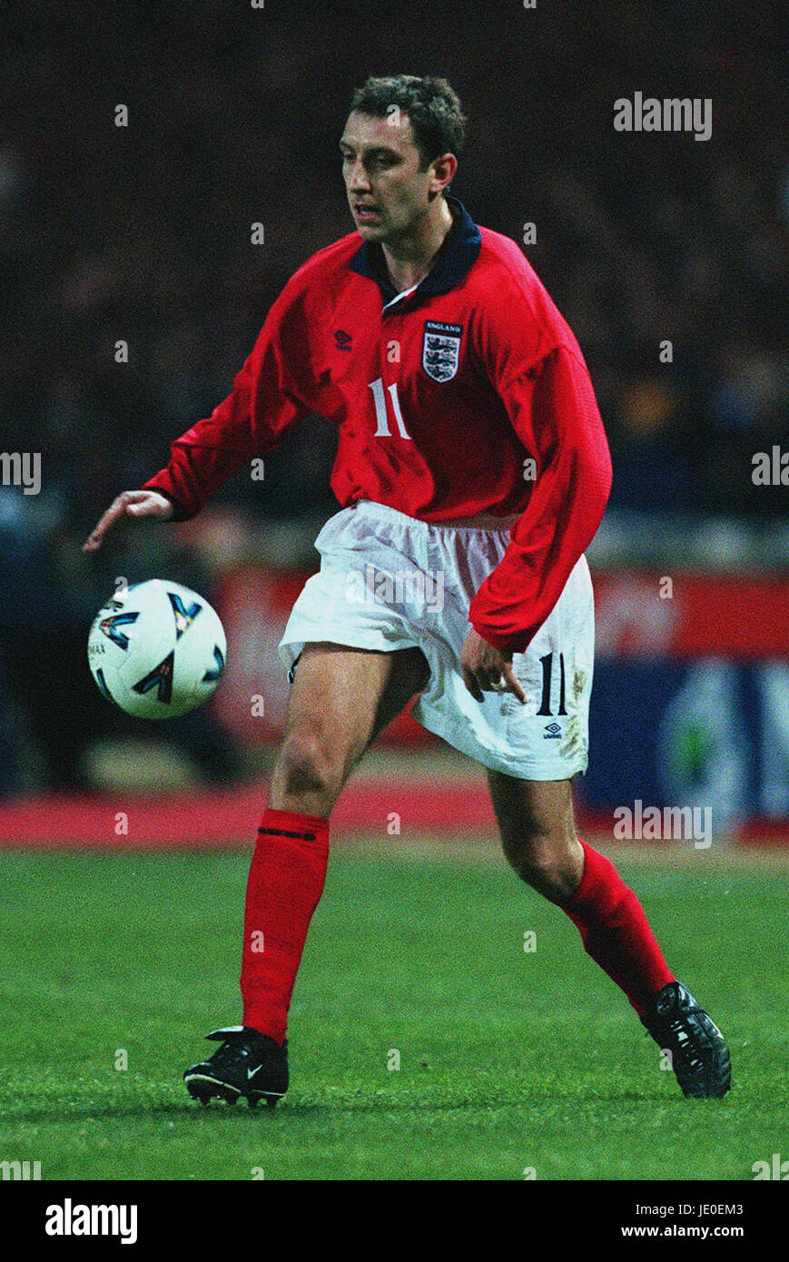 JASON WILCOX ENGLAND & LEEDS UNITED FC 23 February 2000 Stock Photo - Alamy