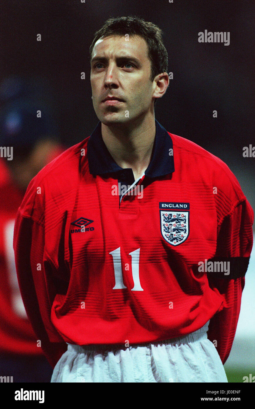 JASON WILCOX ENGLAND & LEEDS UNITED FC 23 February 2000 Stock Photo - Alamy