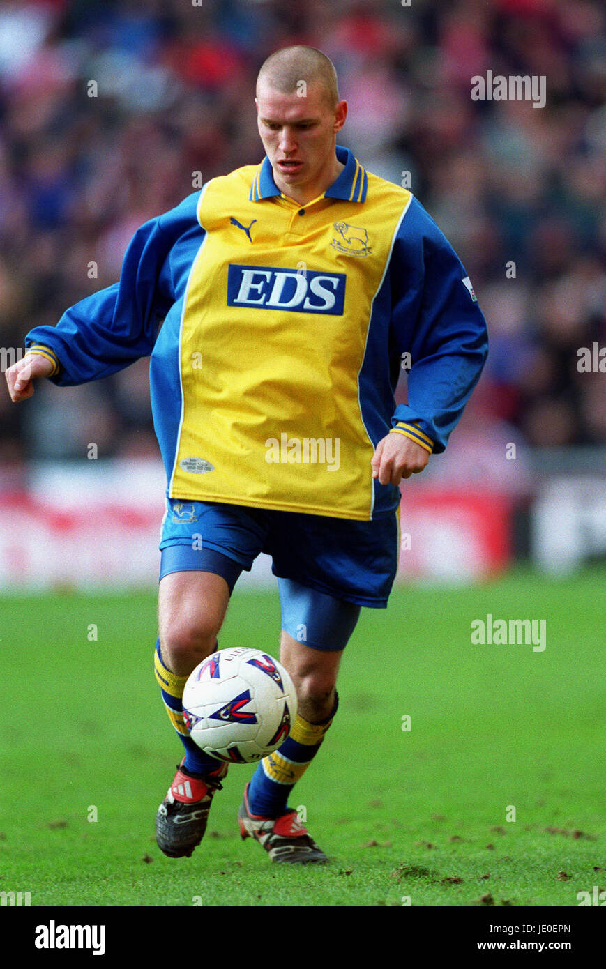 SETH JOHNSON DERBY COUNTY FC 24 February 2000 Stock Photo - Alamy