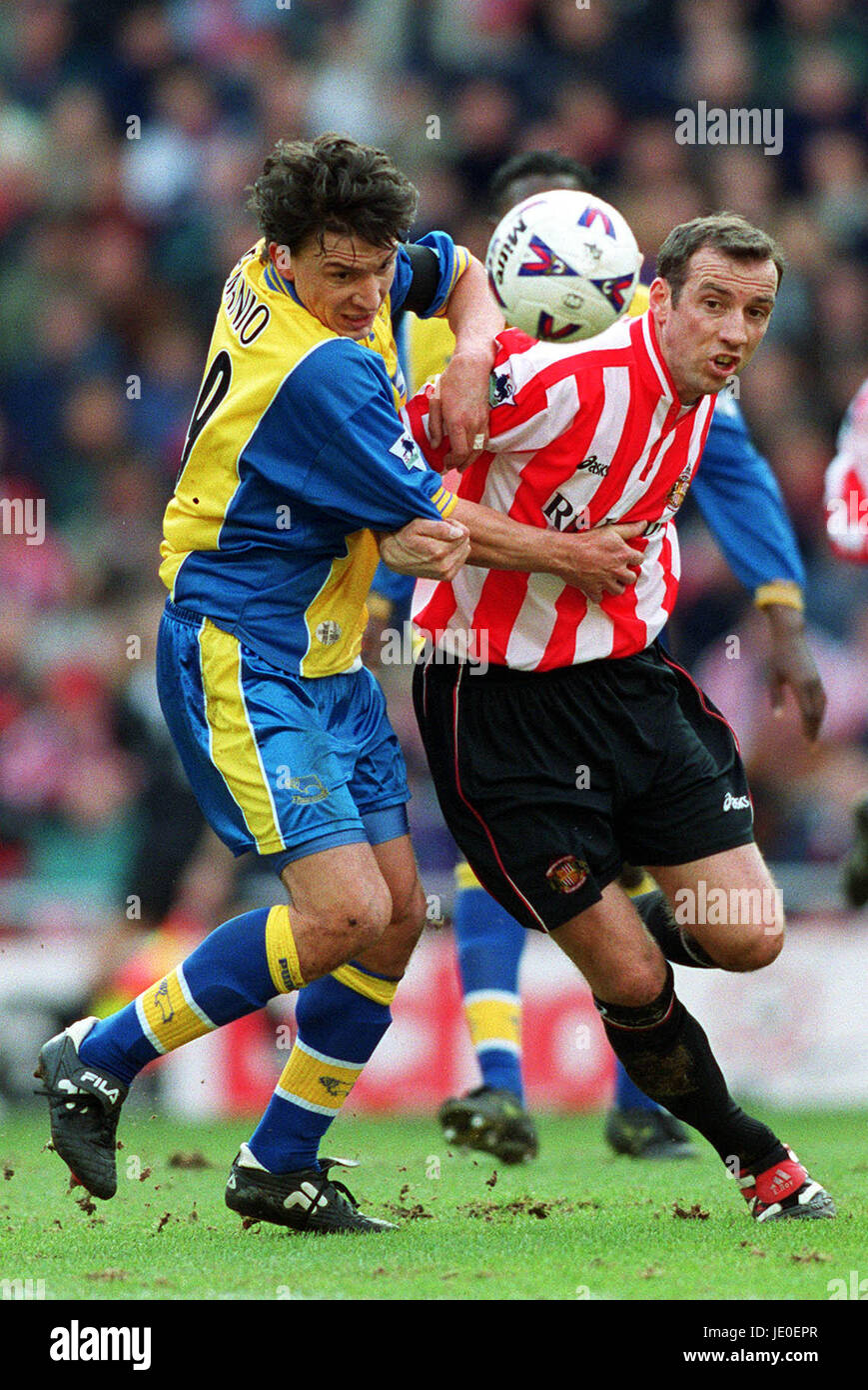 STEFANO ERANIO ERIC ROY SUNDERLAND V DERBY COUNTY 24 February 2000 ...