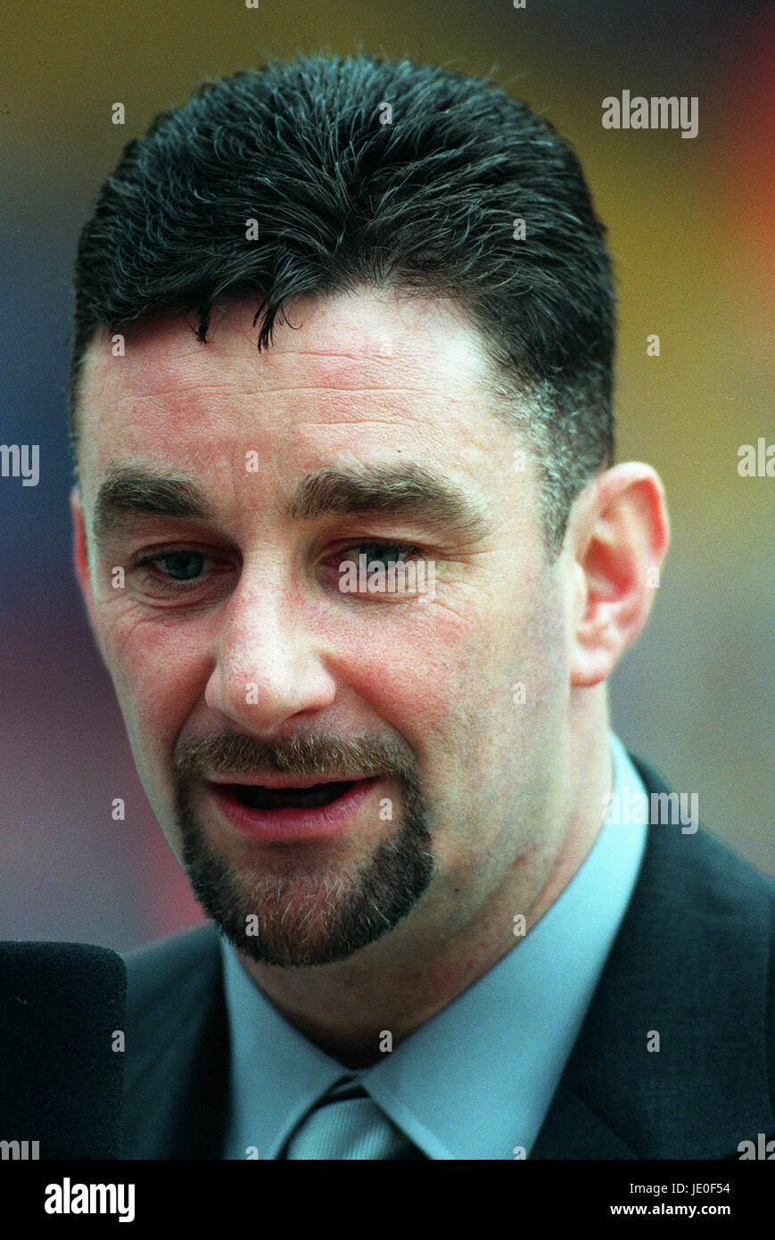 JOHN ALDRIDGE TRANMERE ROVERS MANAGER 27 February 2000 Stock Photo - Alamy