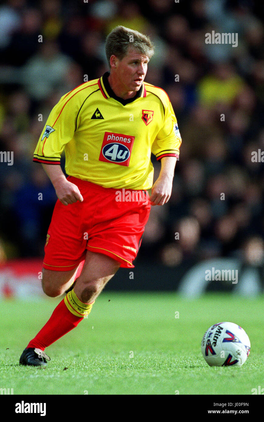 NIGEL GIBBS WATFORD FC 04 March 2000 Stock Photo - Alamy