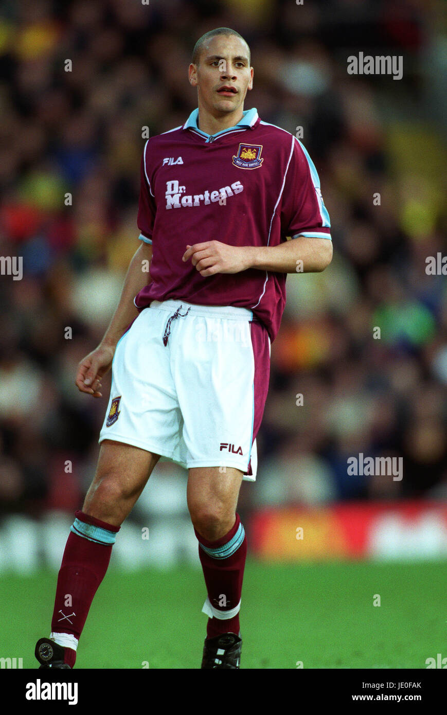 RIO FERDINAND WEST HAM UNITED FC 04 March 2000 Stock Photo - Alamy