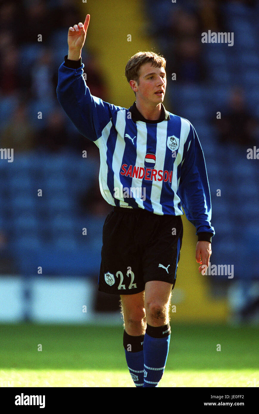 STEVEN HASLAM SHEFFIELD WEDNESDAY FC 11 March 2000 Stock Photo - Alamy