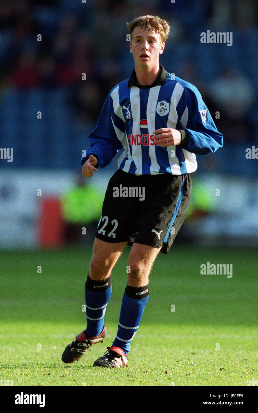 STEVEN HASLAM SHEFFIELD WEDNESDAY FC 11 March 2000 Stock Photo - Alamy