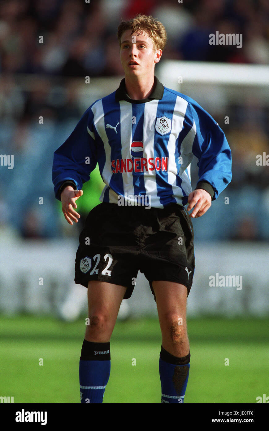 STEVEN HASLAM SHEFFIELD WEDNESDAY FC 11 March 2000 Stock Photo - Alamy