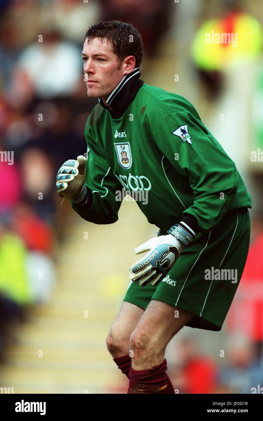 MATT CLARKE BRADFORD CITY FC 25 March 2000 Stock Photo - Alamy