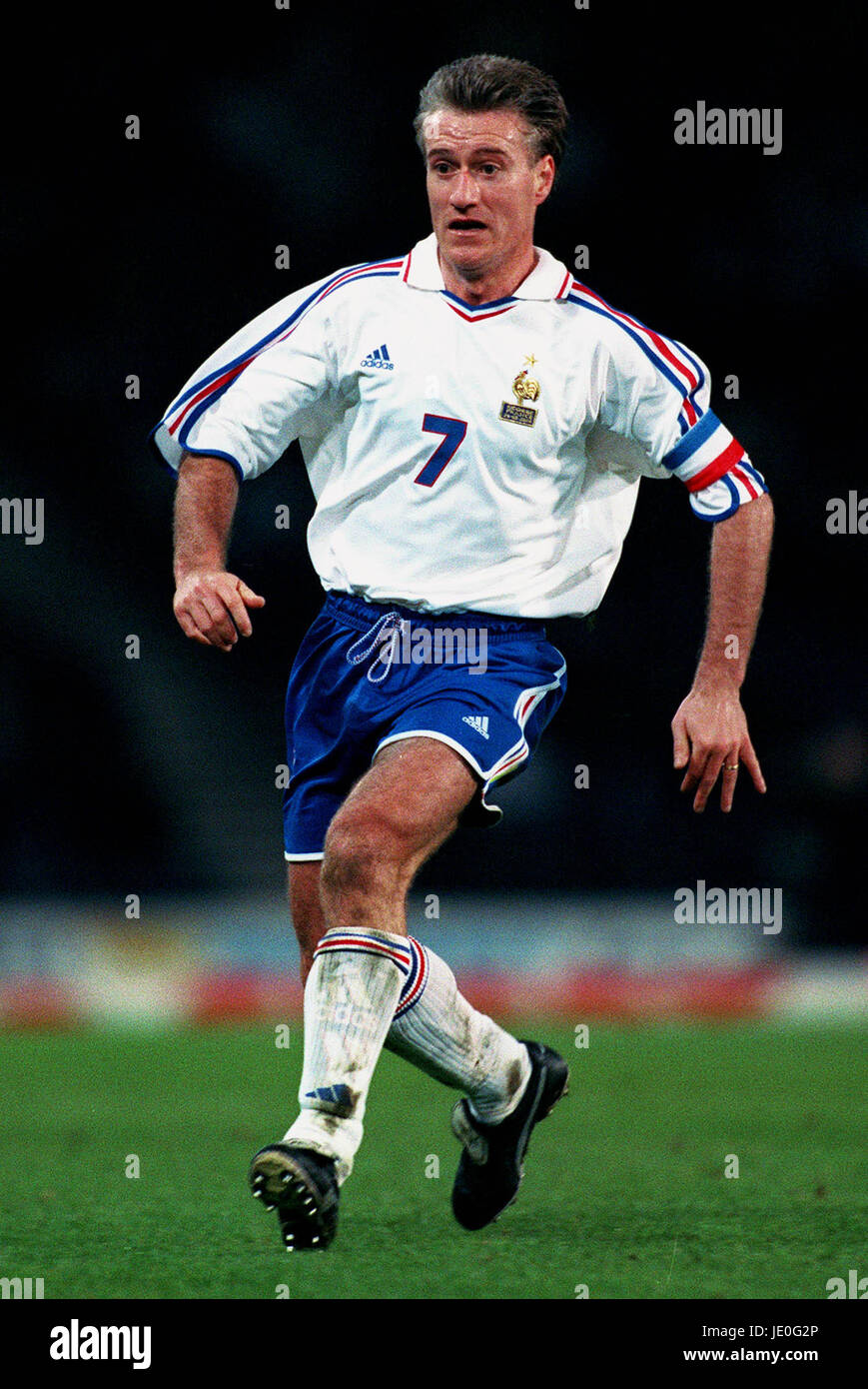 DIDIER DESCHAMPS FRANCE & CHELSEA FC 29 March 2000 Stock Photo - Alamy