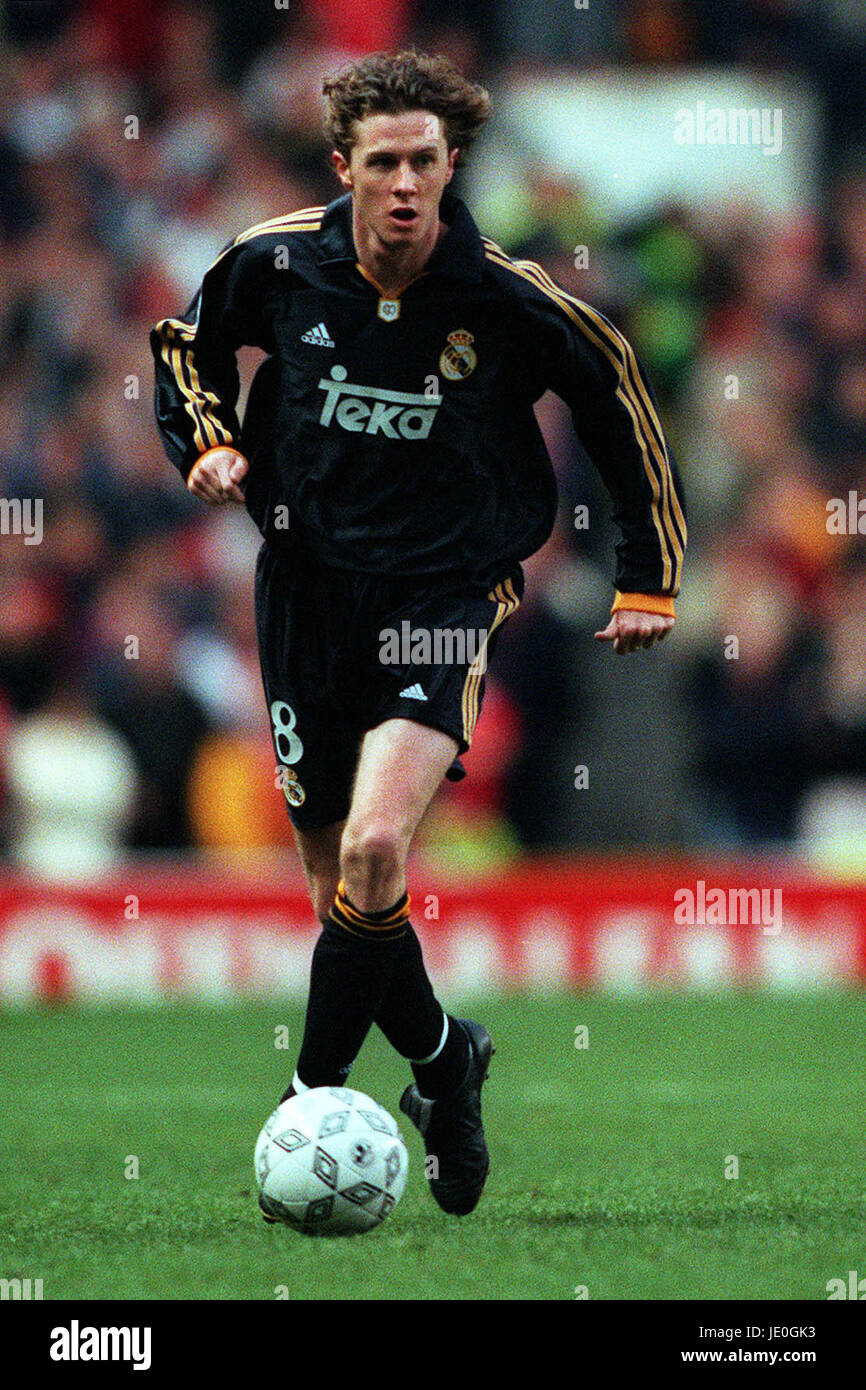 STEVE MCMANAMAN REAL MADRID FC 19 April 2000 Stock Photo - Alamy