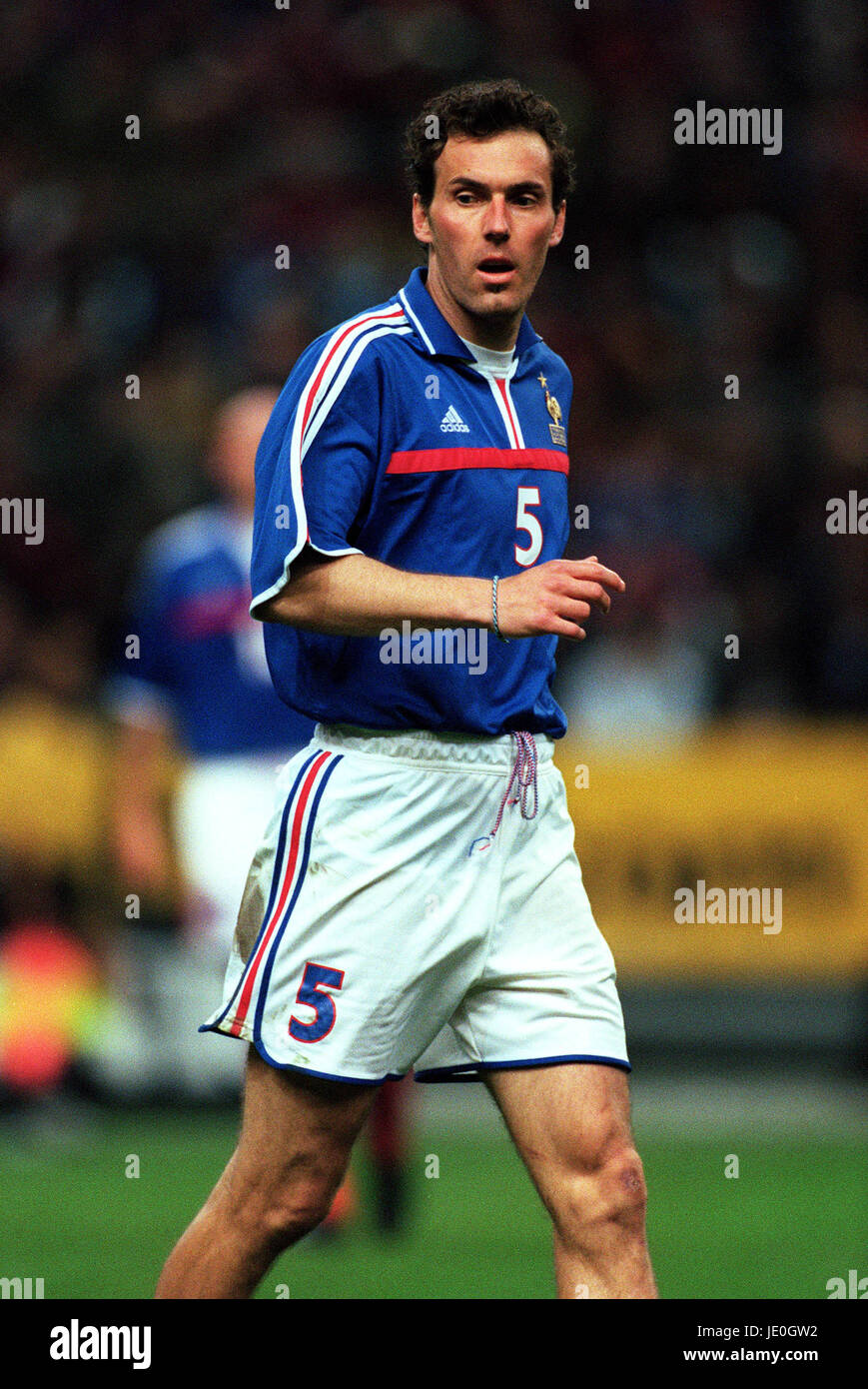 LAURENT BLANC FRANCE & INTER MILAN 26 April 2000 Stock Photo - Alamy