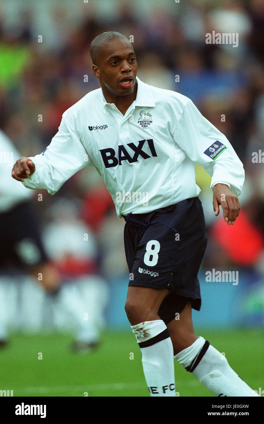 MARK RANKINE PRESTON NORTH END 29 April 2000 Stock Photo - Alamy