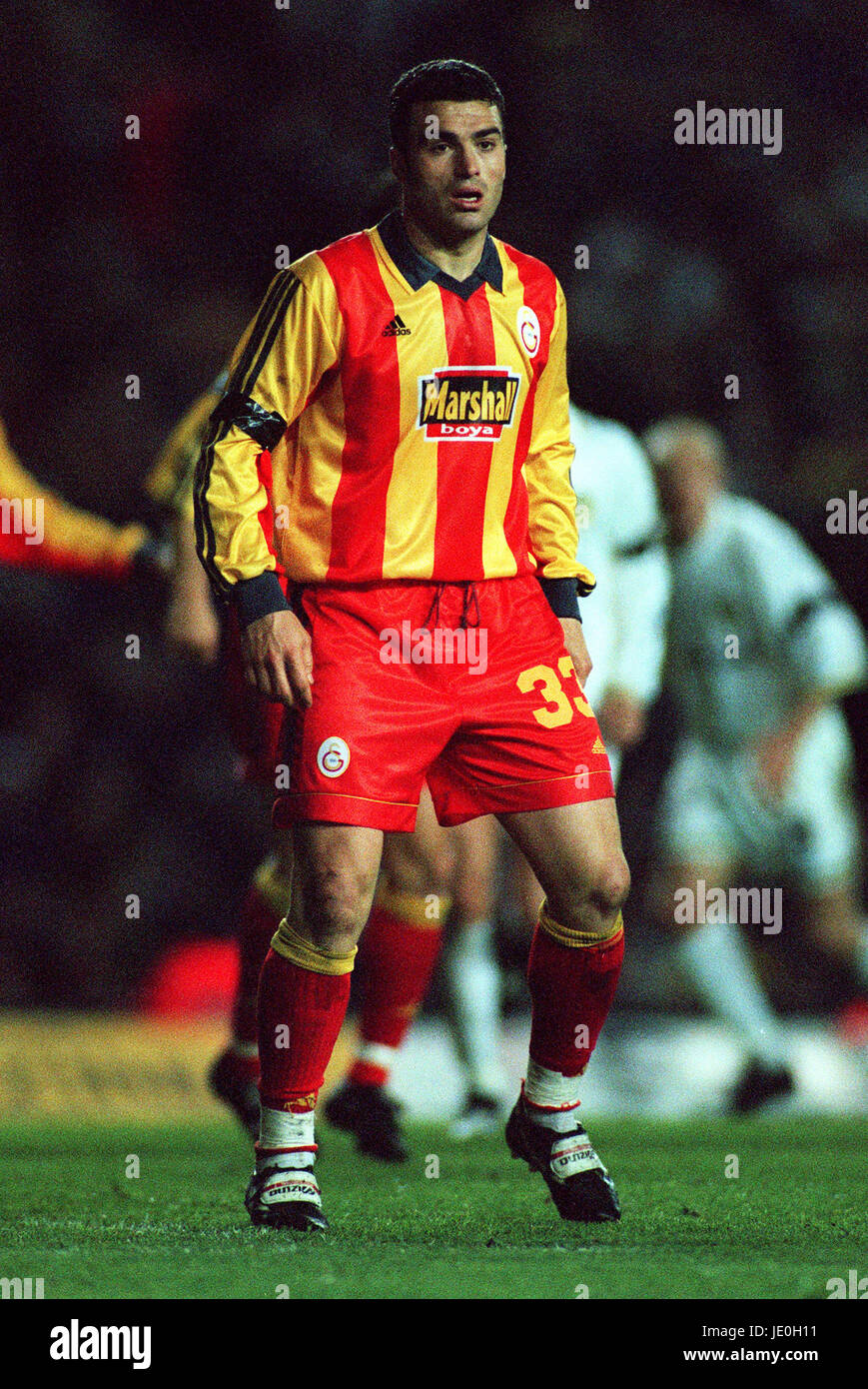 HAKAN UNSAL GALATASARAY FC 20 April 2000 Stock Photo - Alamy