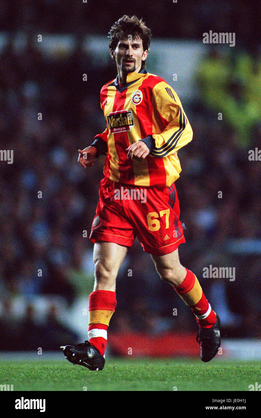 ERGUN PENBE GALATASARAY FC 20 April 2000 Stock Photo - Alamy