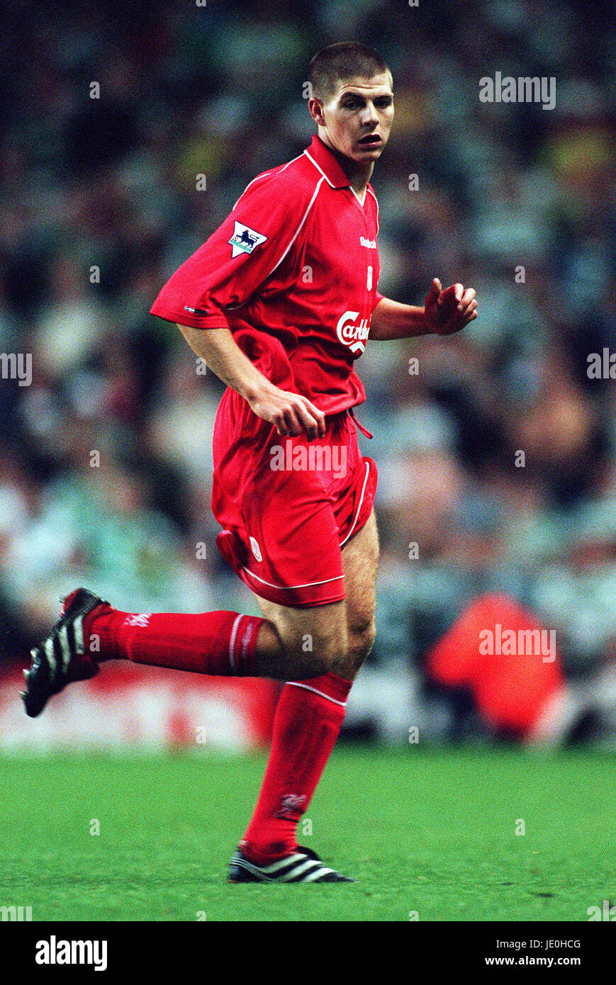 STEVEN GERRARD, LIVERPOOL FC, , 2000 Stock Photo - Alamy