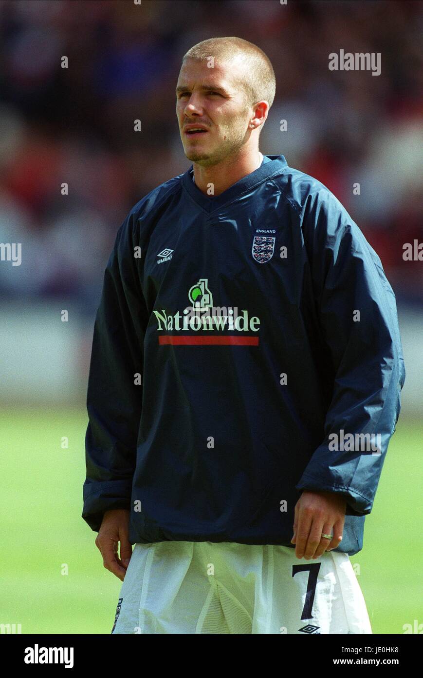 DAVID BECKHAM ENGLAND & MANCHESTER UNITED FC 27 May 2000 Stock Photo ...