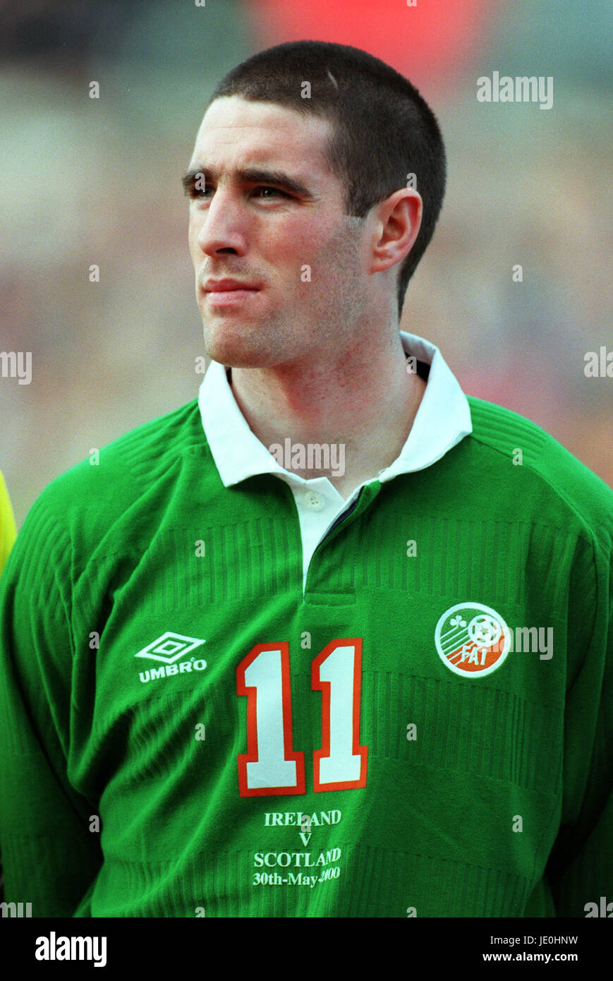 MARK KENNEDY EIRE & MANCHESTER CITY FC 30 May 2000 Stock Photo - Alamy