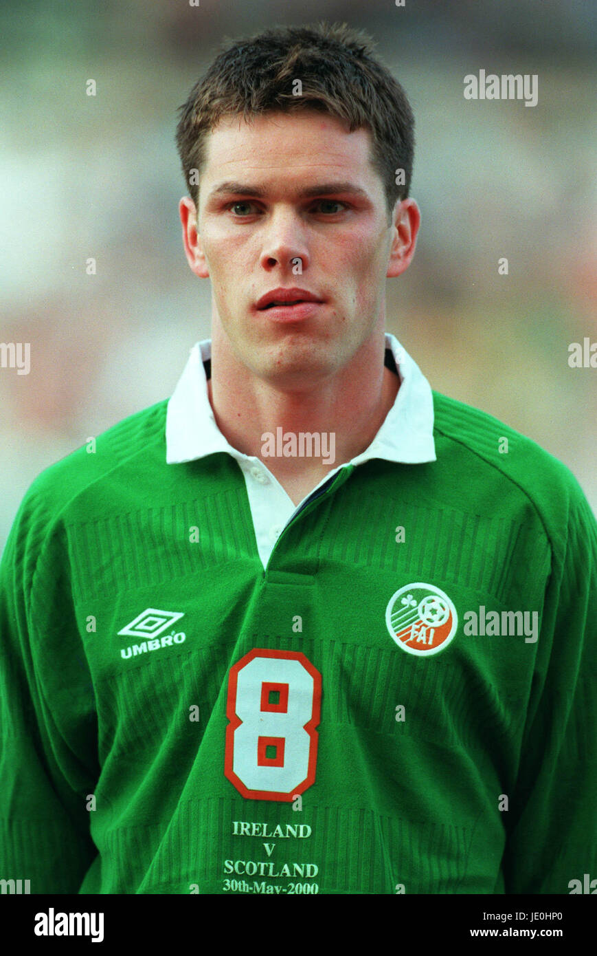 STEVE FINNAN EIRE & FULHAM FC 30 May 2000 Stock Photo - Alamy