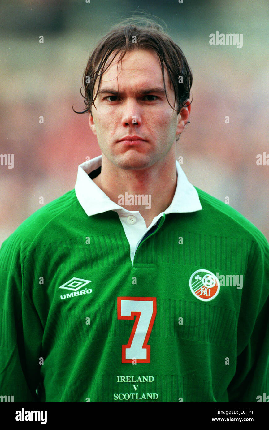 JASON MCATEER EIRE & BLACKBURN ROVERS FC 30 May 2000 Stock Photo - Alamy