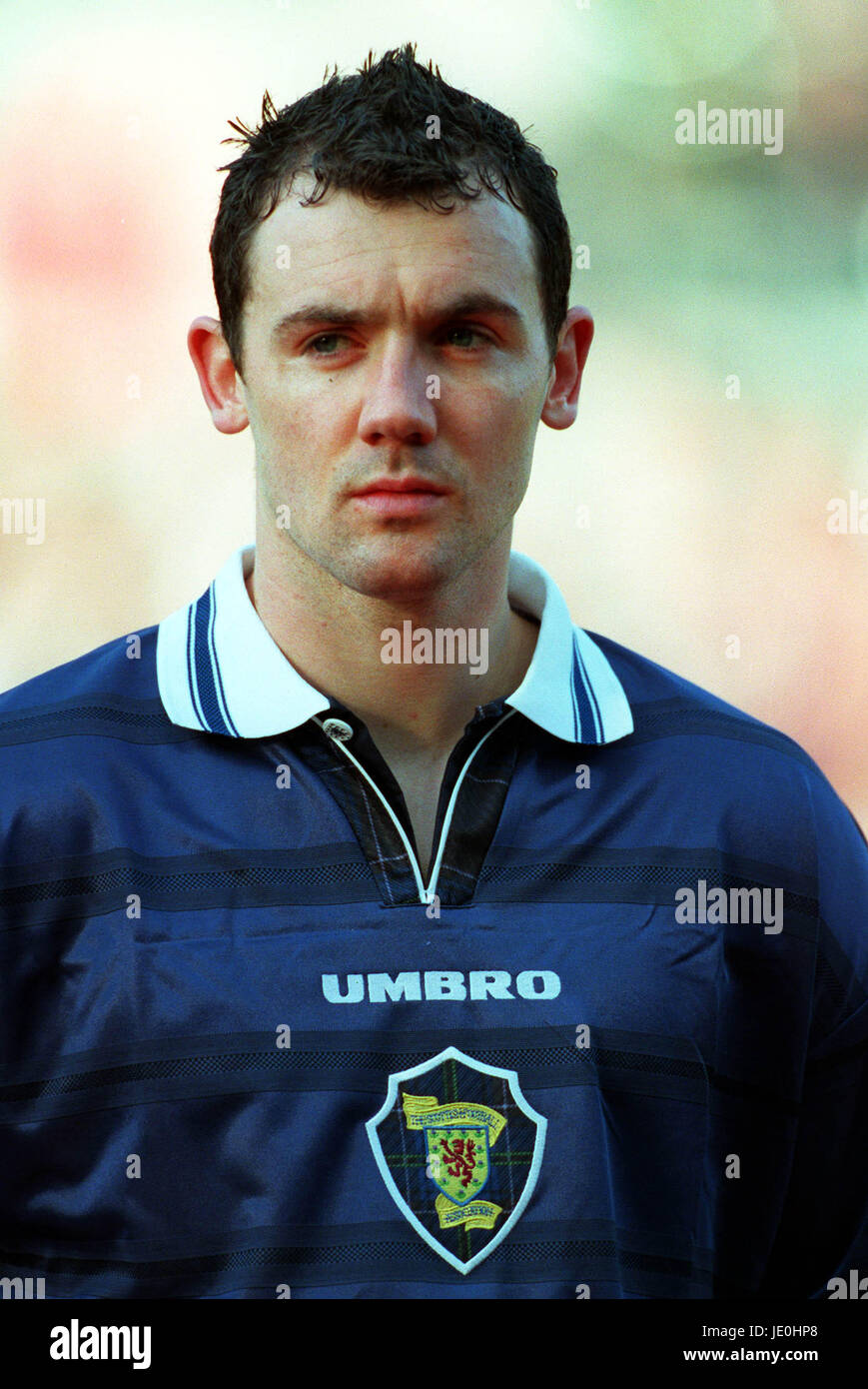 CHRISTIAN DAILLY SCOTLAND & BLACKBURN ROVERS FC 30 May 2000 Stock Photo ...