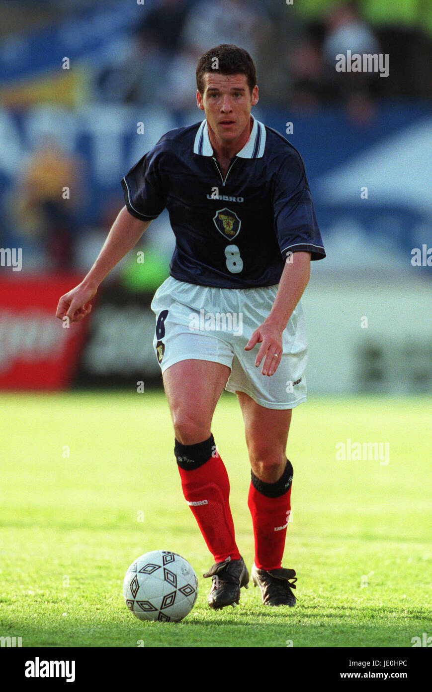 BRIAN O'NEIL SCOTLAND & VFL WOLFSBURG 30 May 2000 Stock Photo - Alamy