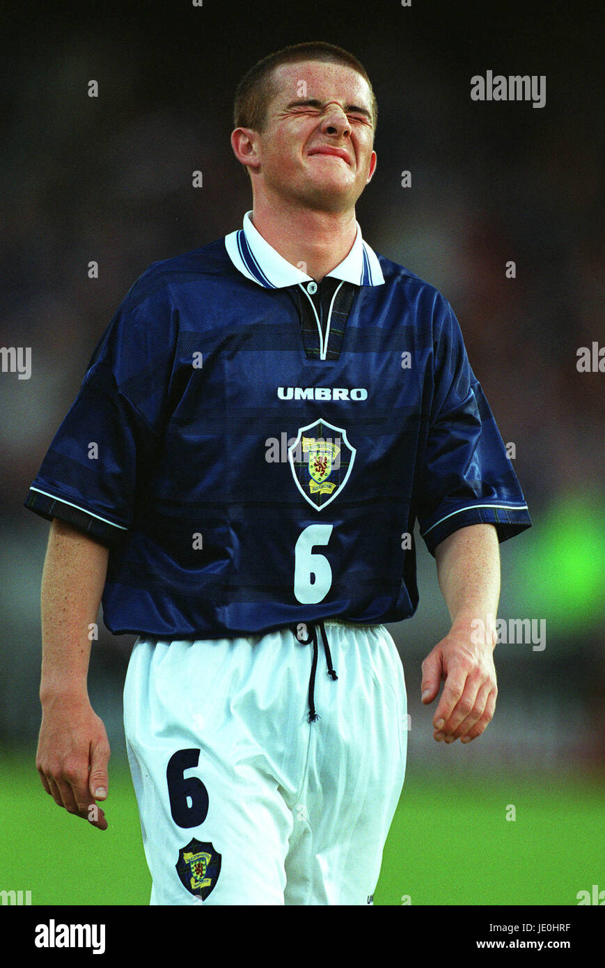 BARRY FERGUSON SCOTLAND & GLASGOW RANGERS FC 30 May 2000 Stock Photo ...