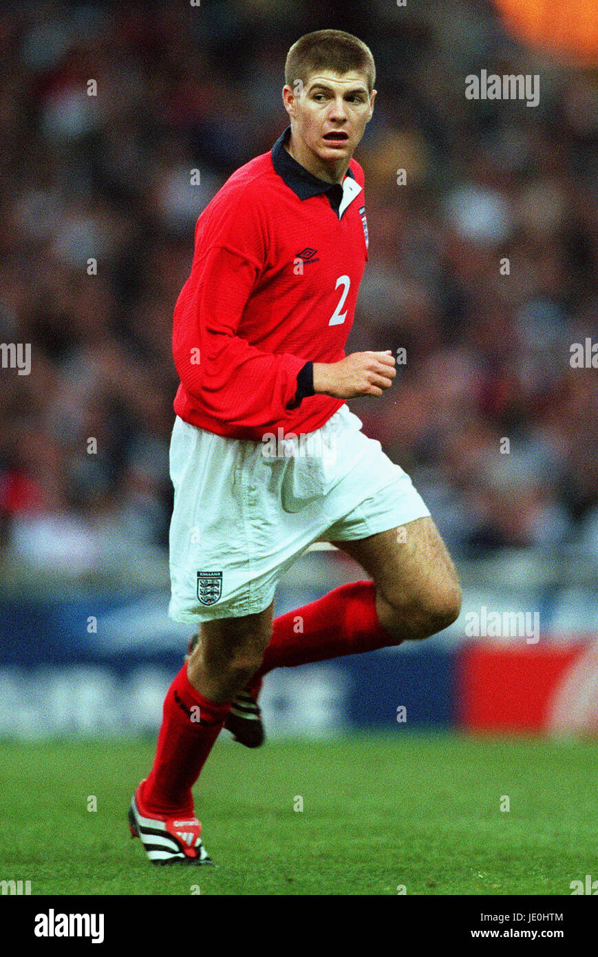 STEVEN GERRARD, ENGLAND and LIVERPOOL FC, , 2000 Stock Photo - Alamy