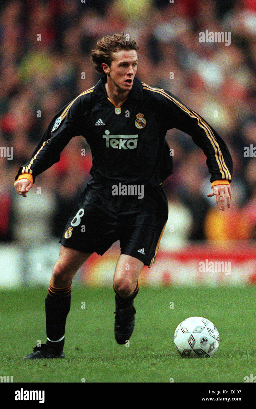 STEVE MCMANAMAN REAL MADRID FC 04 April 2000 Stock Photo - Alamy
