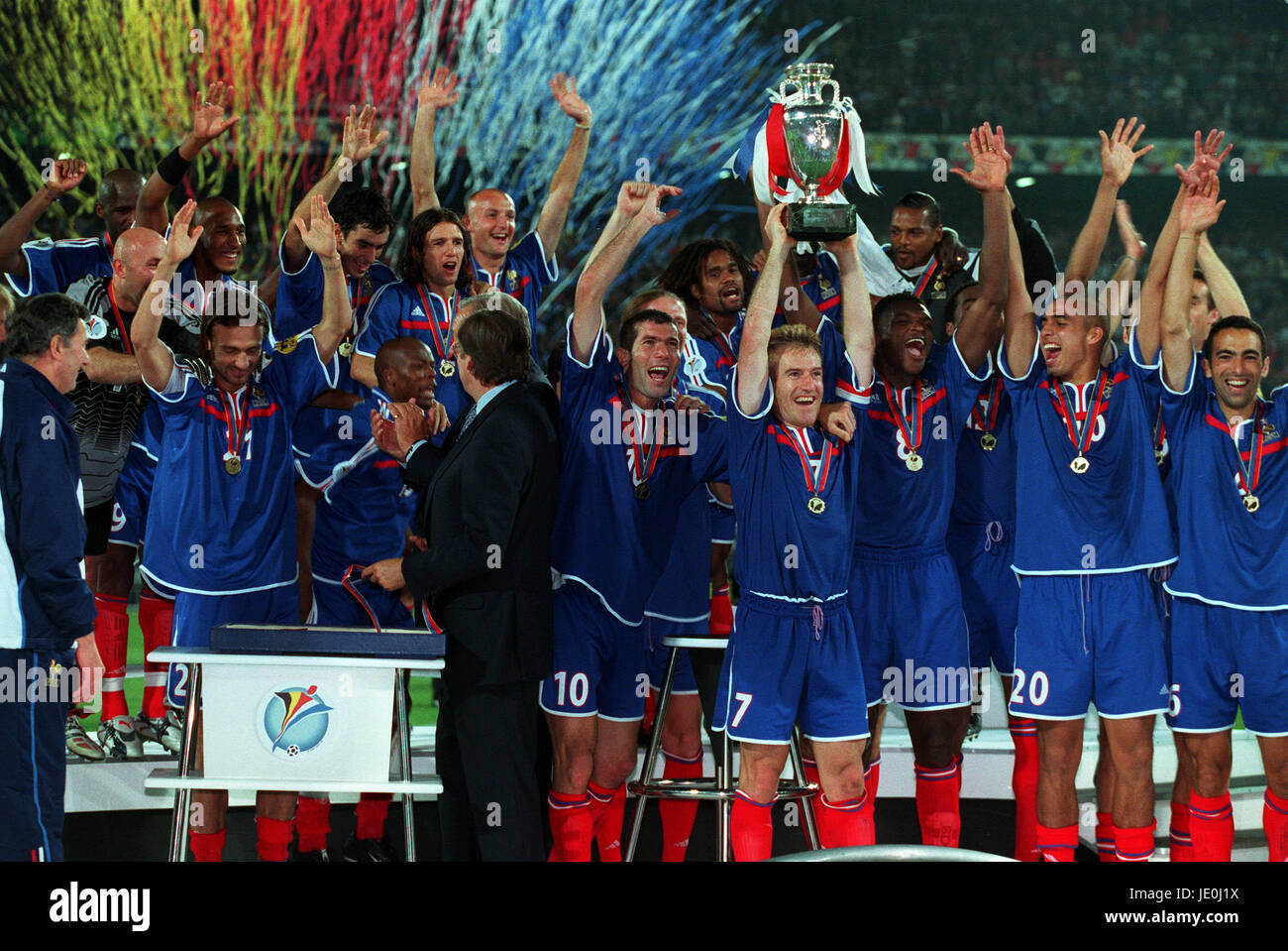 FRANCE TEAM & EURO 2000 TROPHY FRANCE V ITALY ROTTERDAM HOLLAND 04 July ...