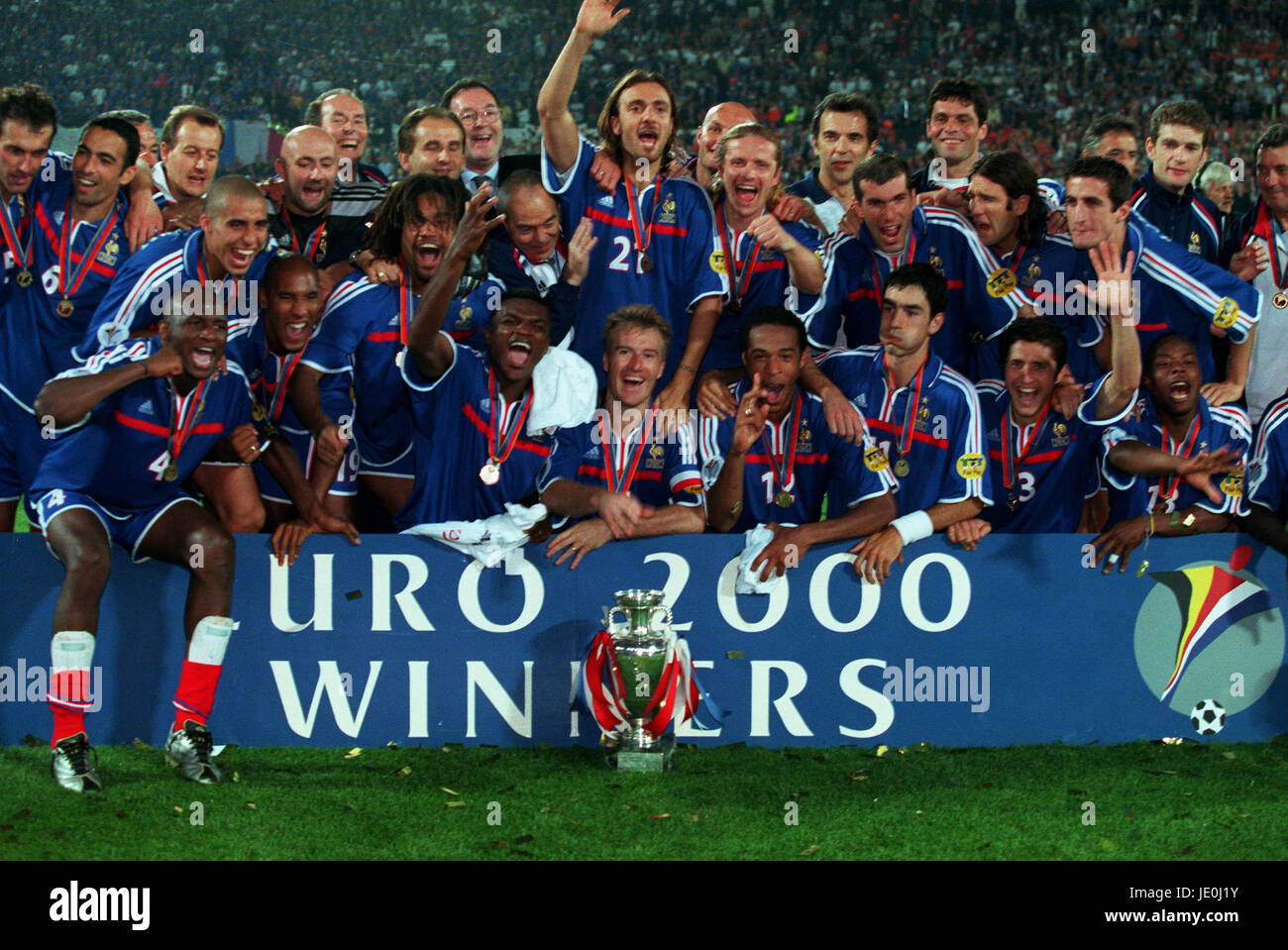 FRANCE TEAM & EURO 2000 TROPHY FRANCE V ITALY ROTTERDAM HOLLAND 04 July ...