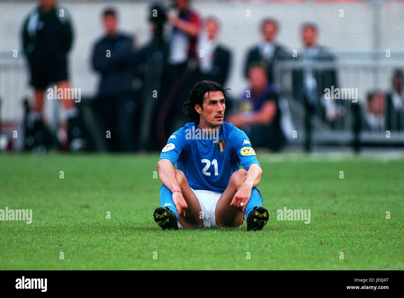 MARCO DELVECCHIO ITALY & AS ROMA 04 July 2000 Stock Photo - Alamy