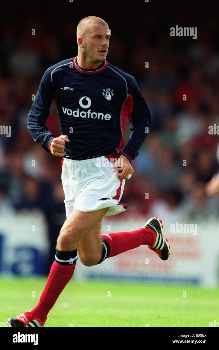 DAVID BECKHAM MANCHESTER UNITED FC YORK BOOTHAM CRESCENT 29 July 2000 ...